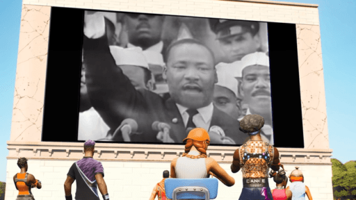 La hija de Martin Luther King Jr.se aleja de la marcha a través del ...